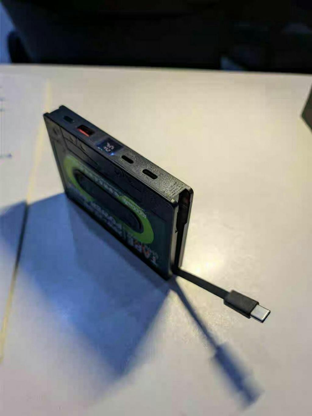 "Cyber" 10000mAh 27W Fast Charging Tape-Style Power Bank – Chubbycable