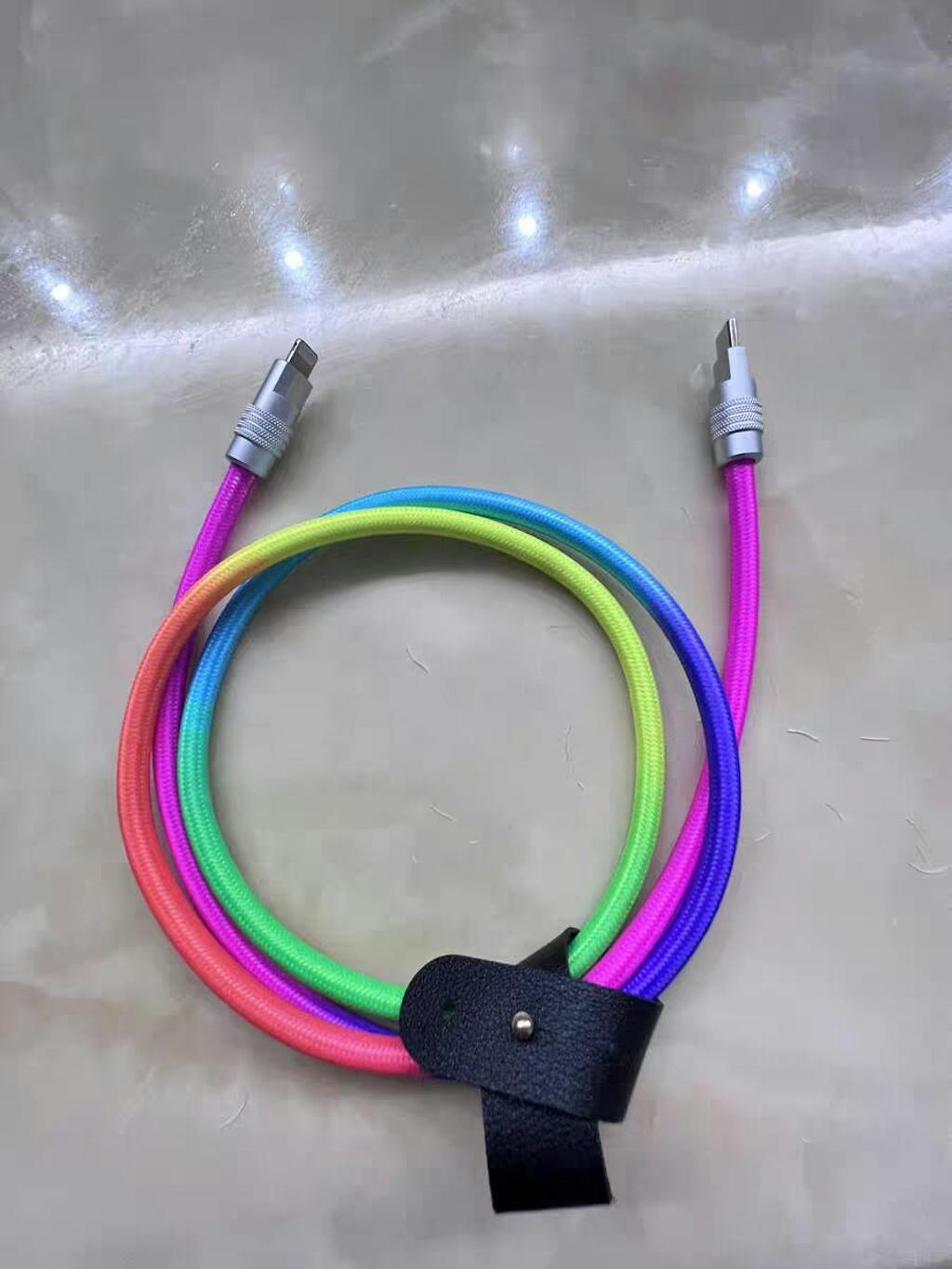 Get Tangle-Free Charging with Rainbow Cable | Chubbycable