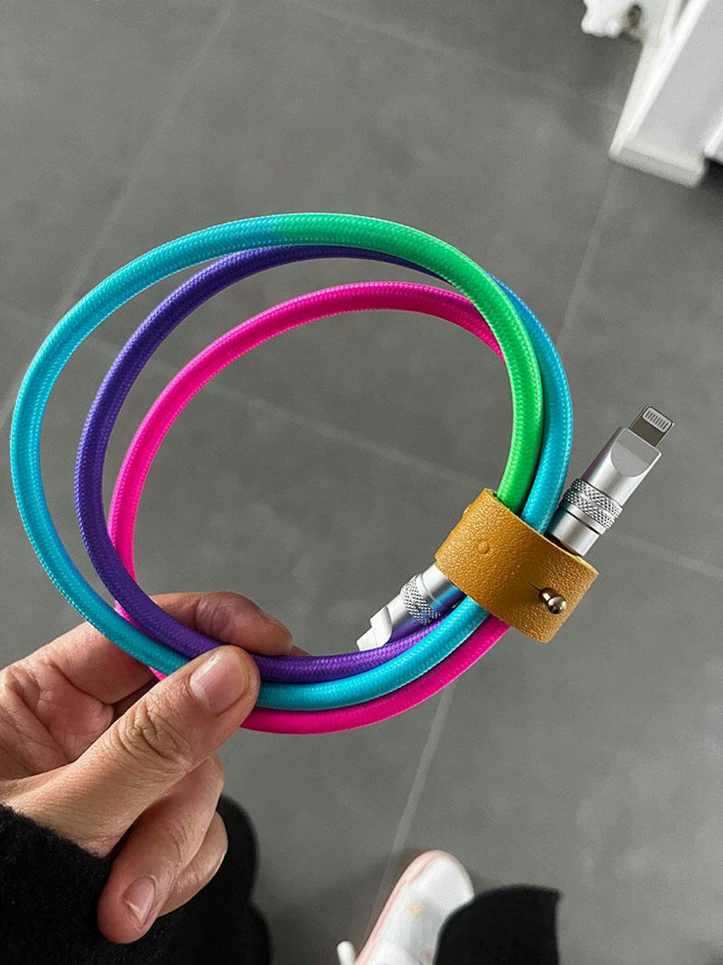Get Tangle-Free Charging with Rainbow Cable | Chubbycable