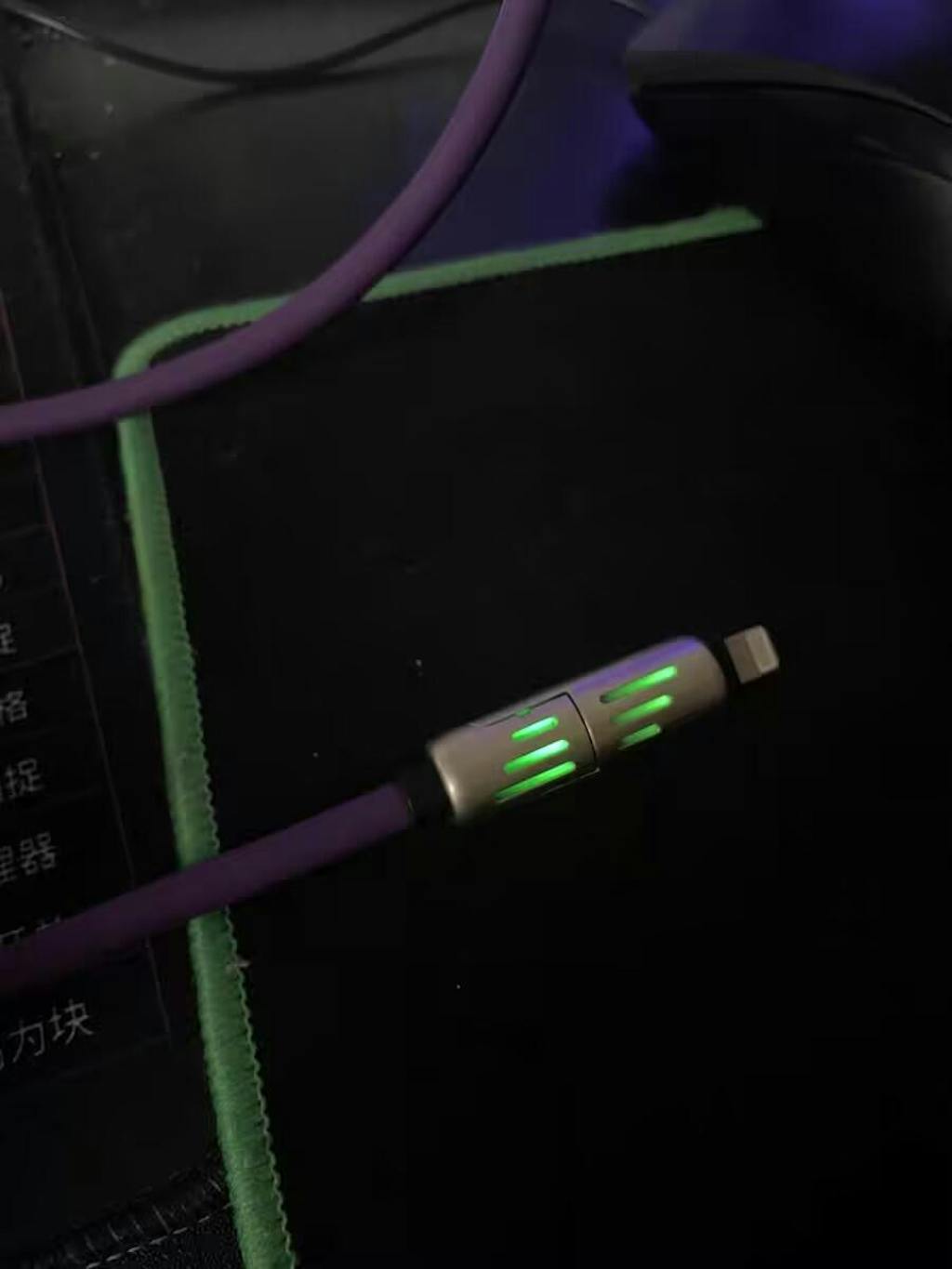 "GlowCharge Pro" 240W 4-in-1 Car Cable with Dynamic Lights – Chubbycable