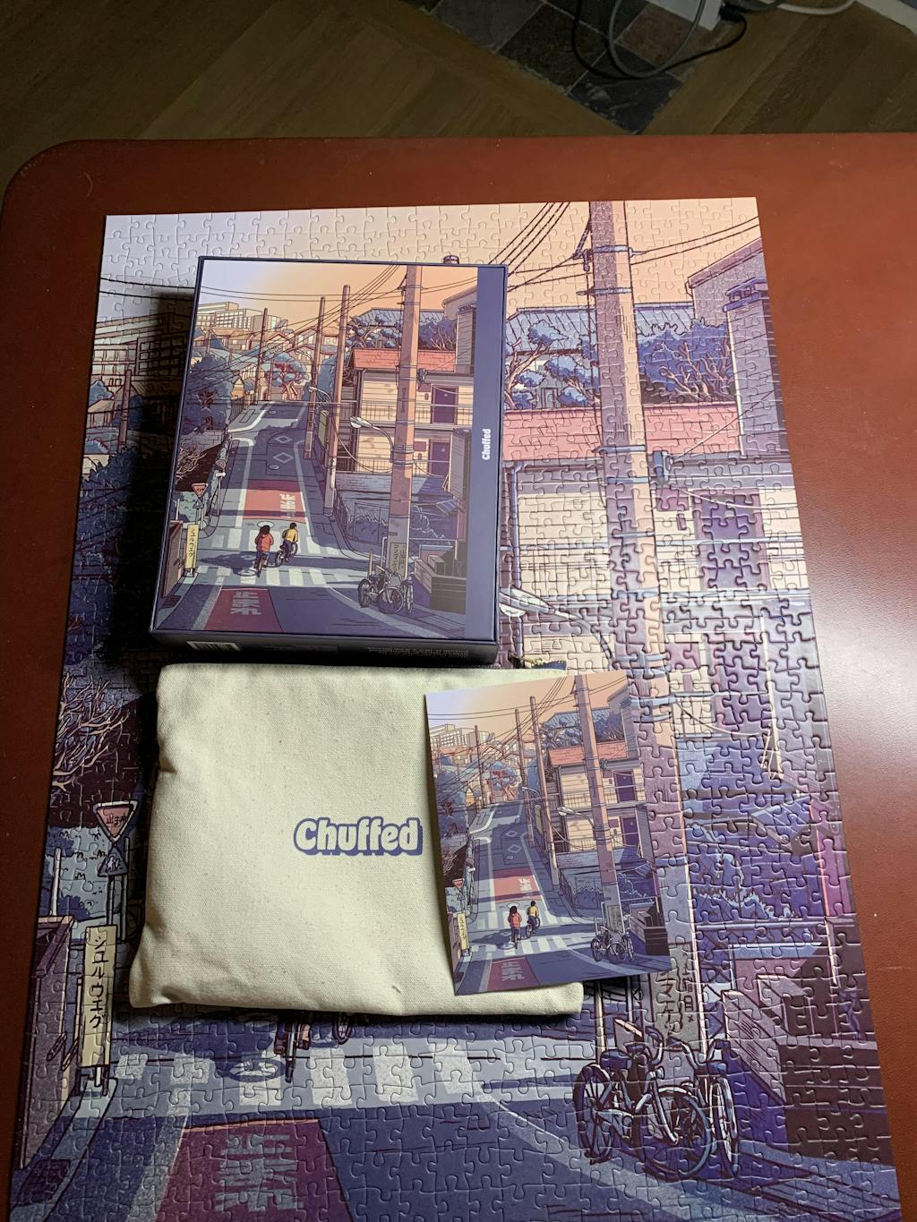 Chuffed Puzzles | Stroll in Tokyo | 1000 pieces