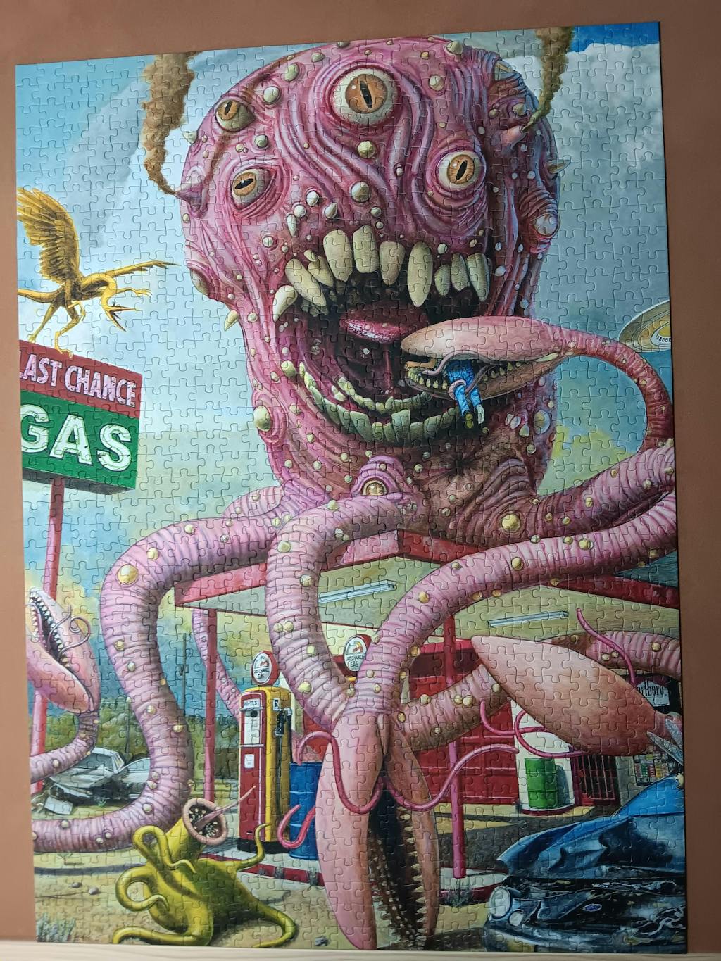 Last Chance Gas | 1000 Piece Jigsaw Puzzle | Chuffed Puzzles