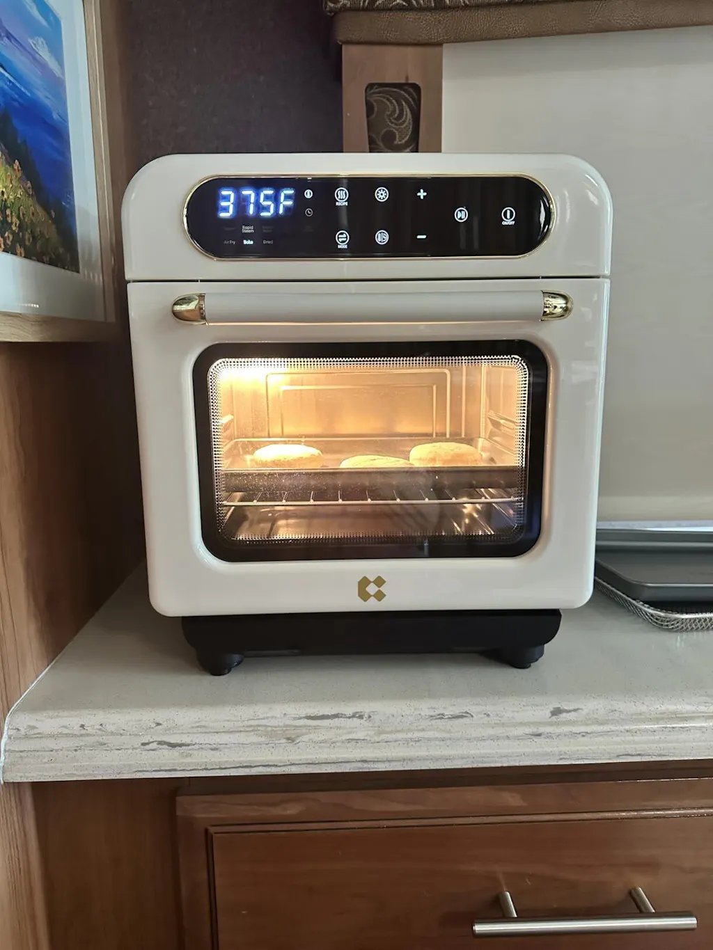 Ciarra Nosh Oven | 8-in-1 countertop oven Steam Air Fryer Oven, Wall ...