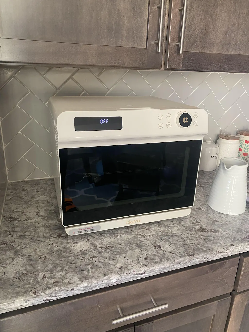 Ciarra Nosh Oven Pro | 12-in-1 Steam Air Fryer Oven, Convection toaster ...