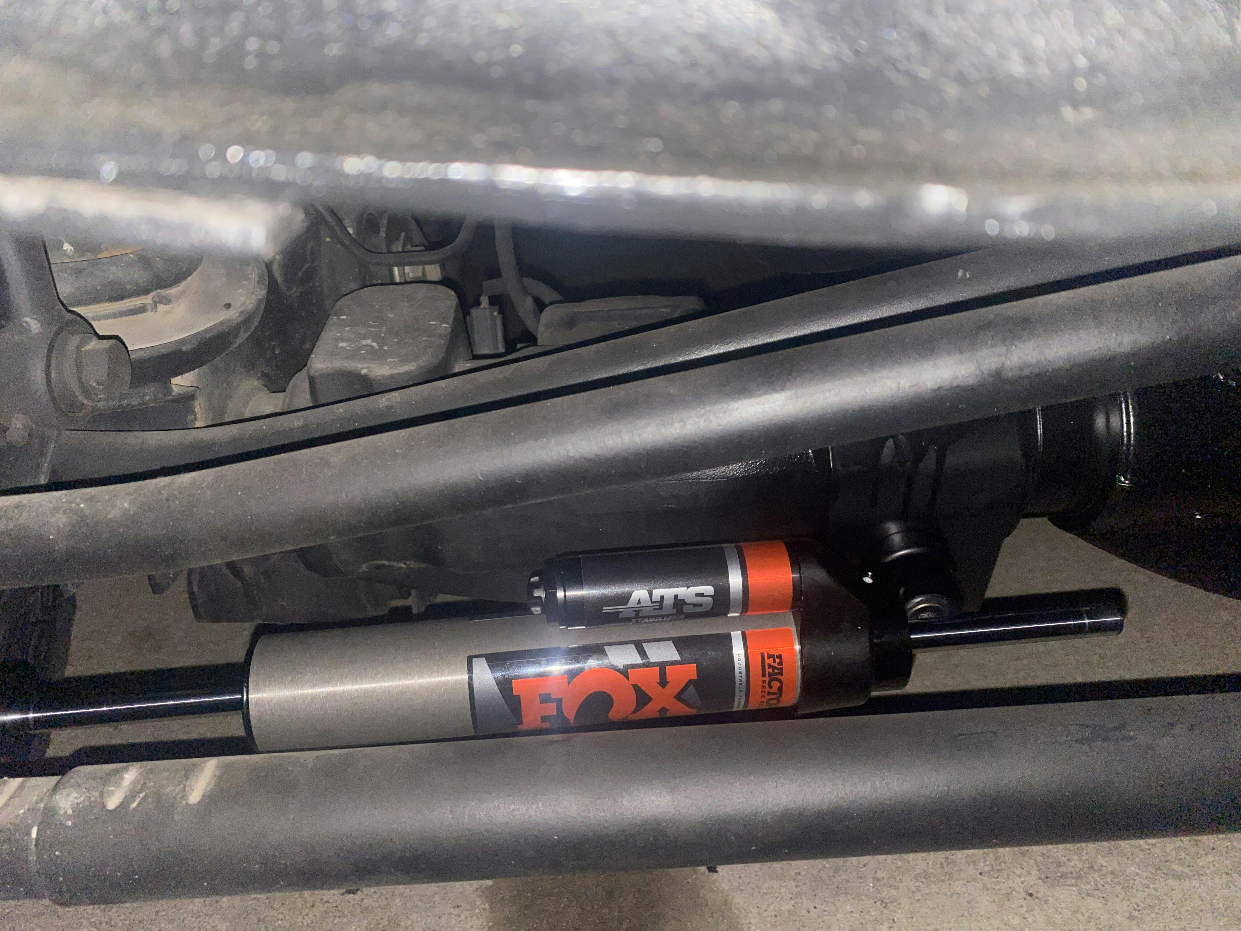 Fox Factory Race Series 2.0 ATS Steering Stabilizer for 2014-2022 Dodg# ...