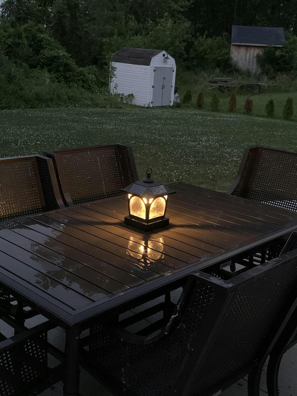 Edison Solar Table Lantern/Post Cap