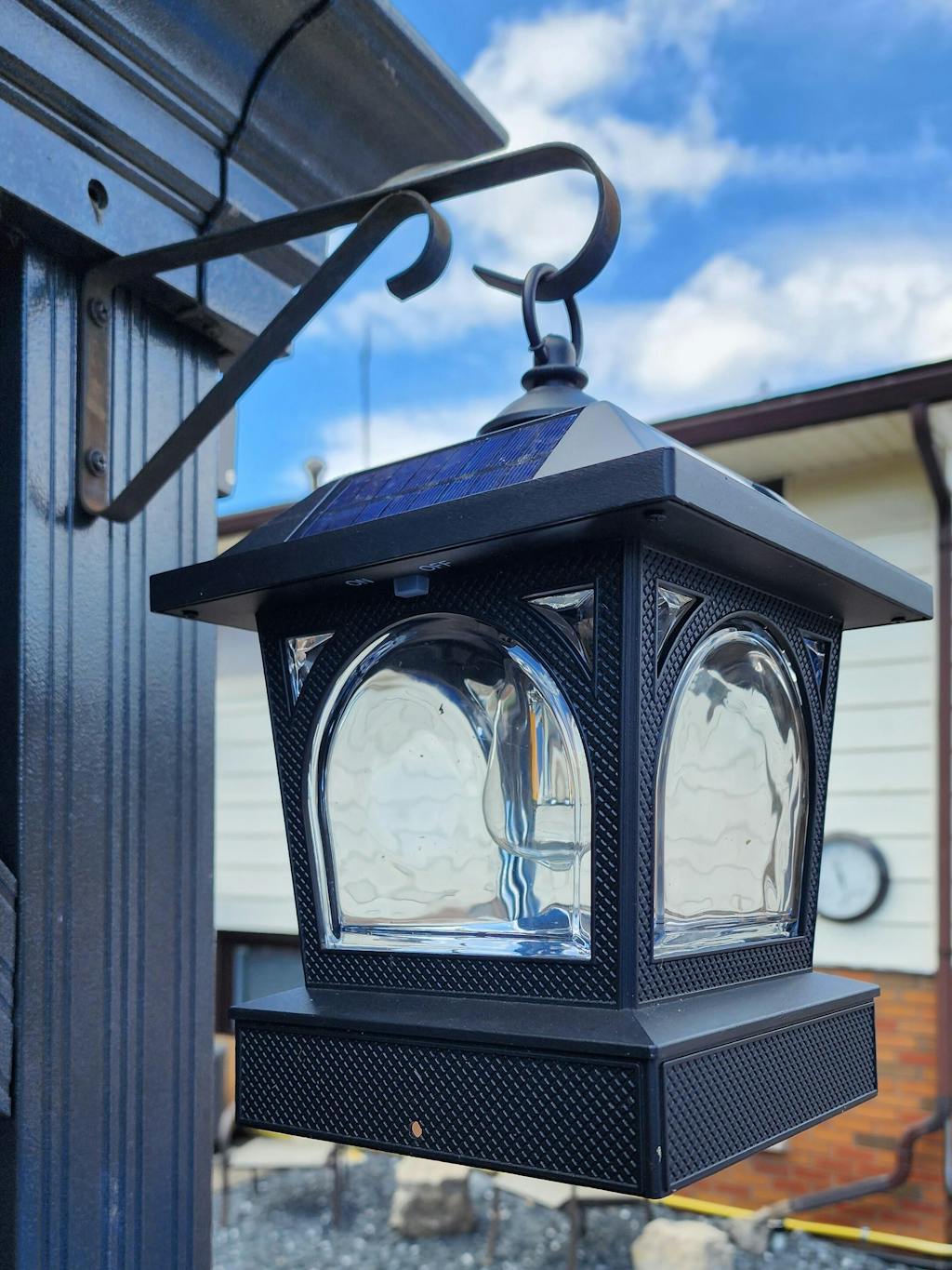 Edison Solar Table Lantern/Post Cap