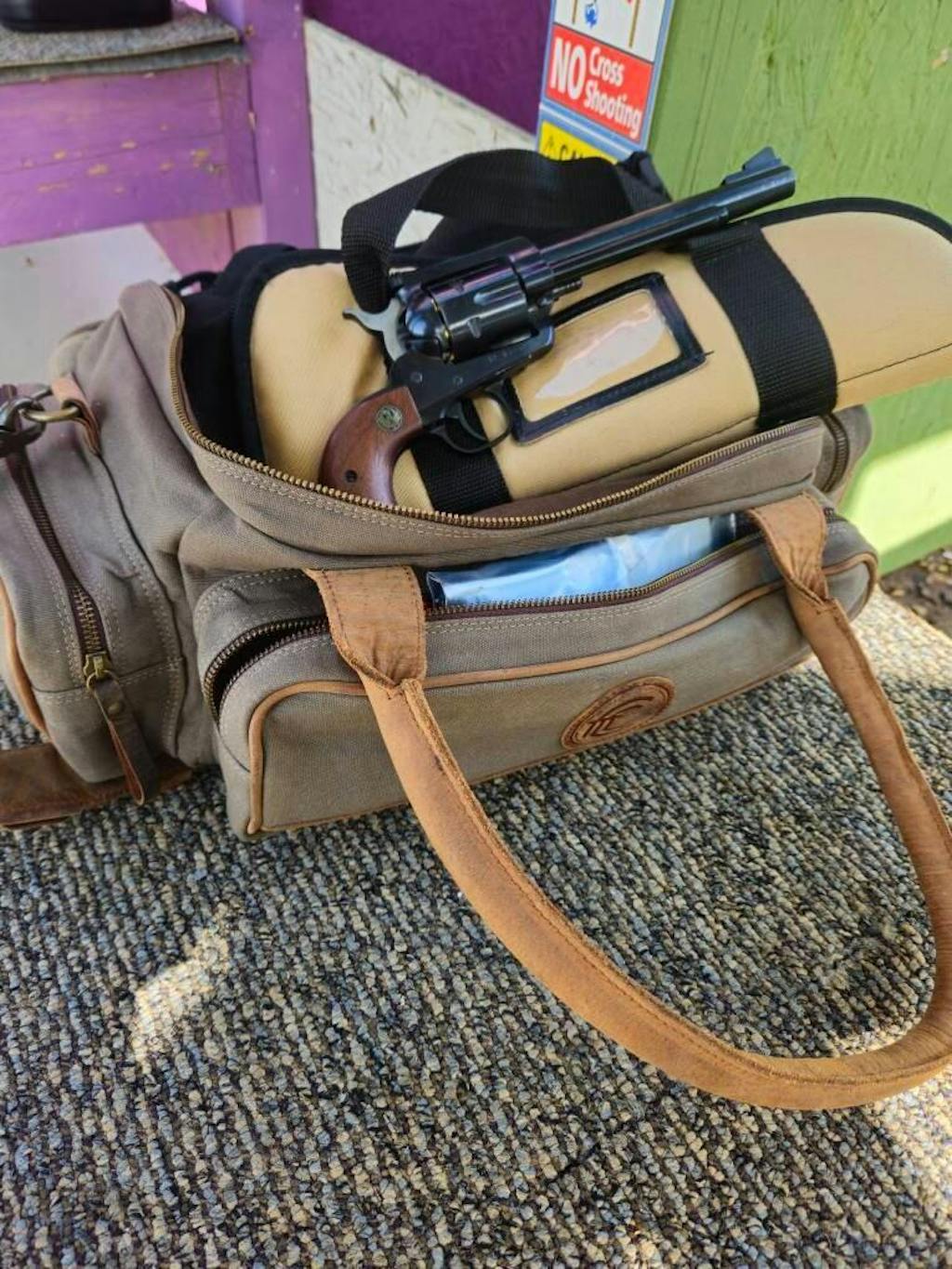 Canvas Leather Range / Field Bag