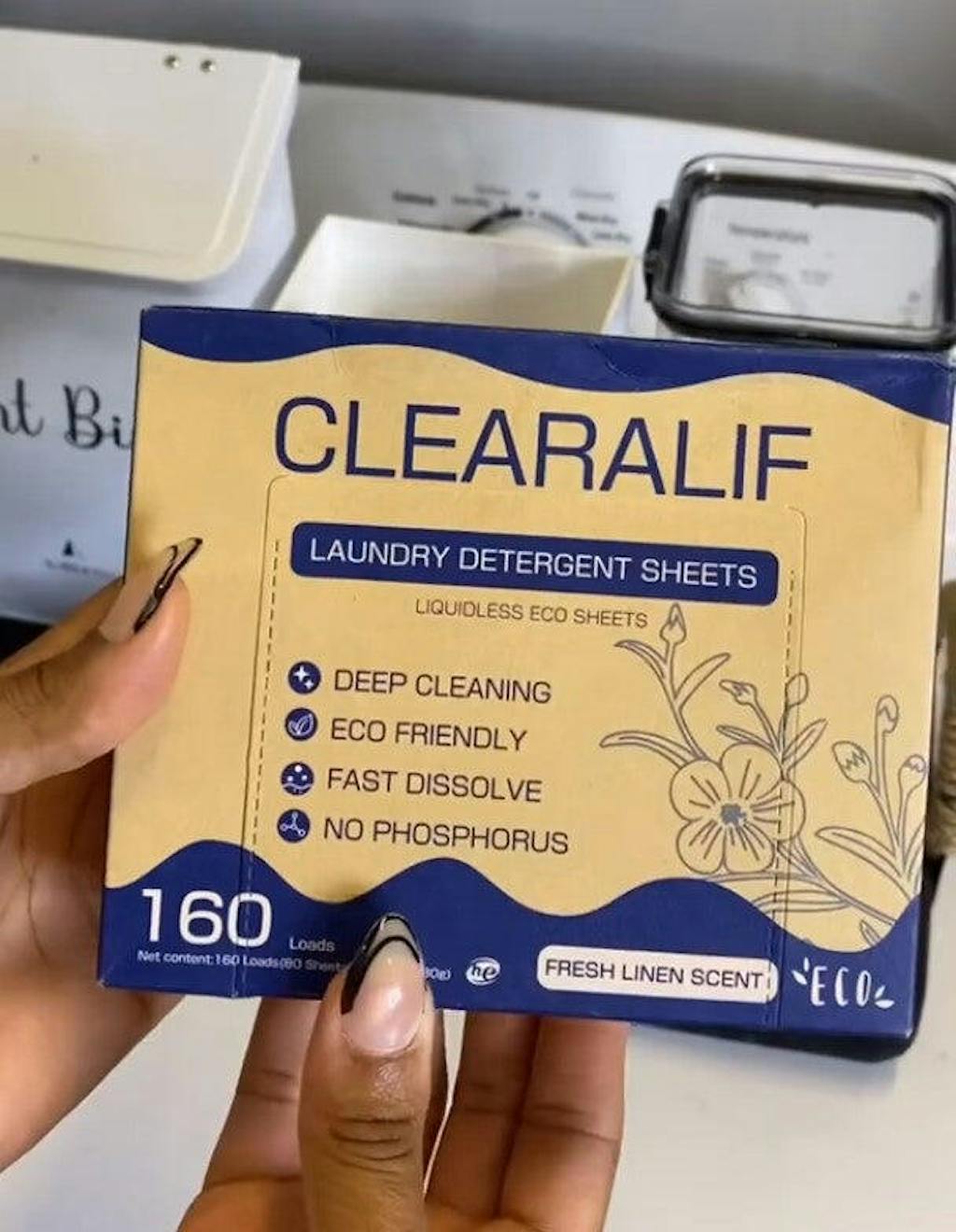Clearalif Ocean Breeze Laundry Detergent Sheets