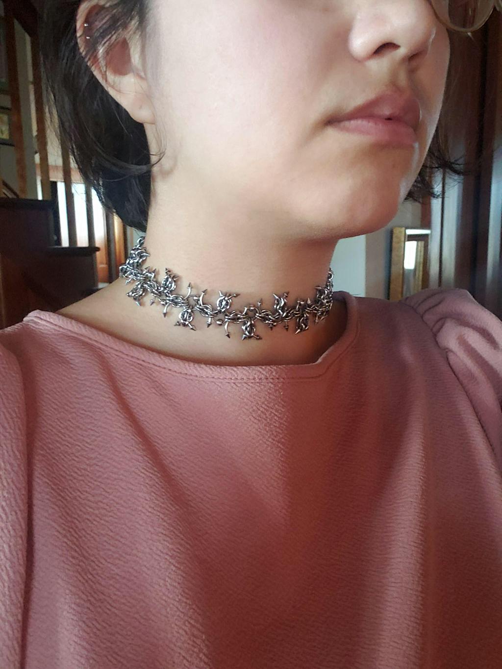 Heavy Metal Tattoo Choker in Thorn – CLOSET CHILDREN