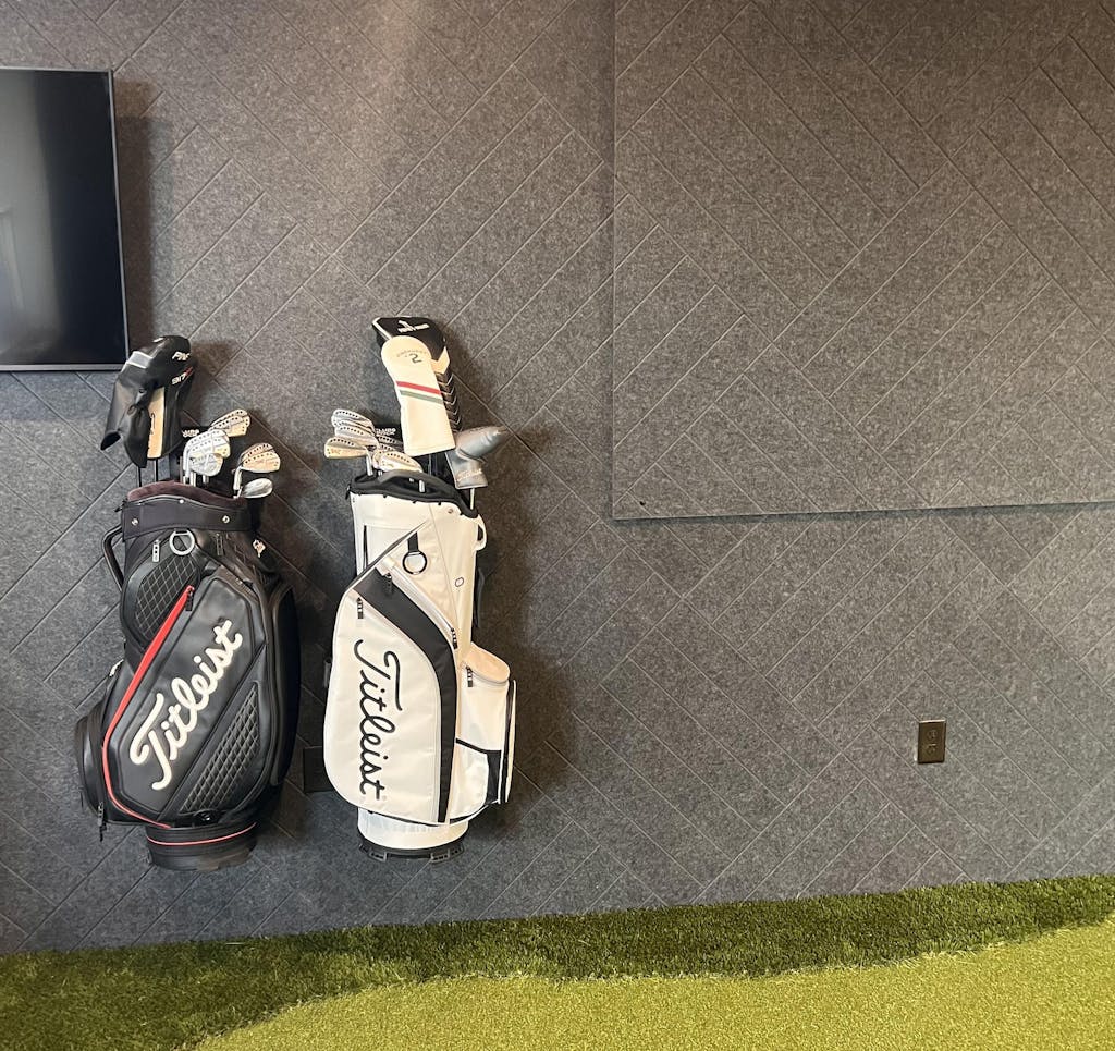 ClubsDock Black - Golf storage solution