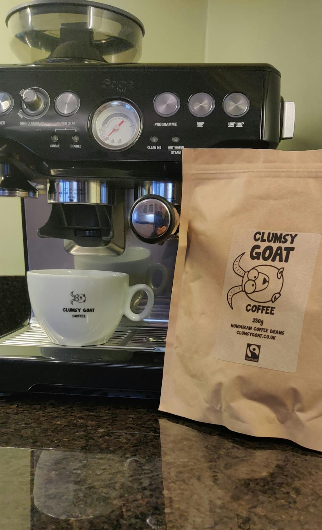 Clumsy Goat Fairtrade Honduran Coffee Beans - 100% Arabica – Clumsy ...
