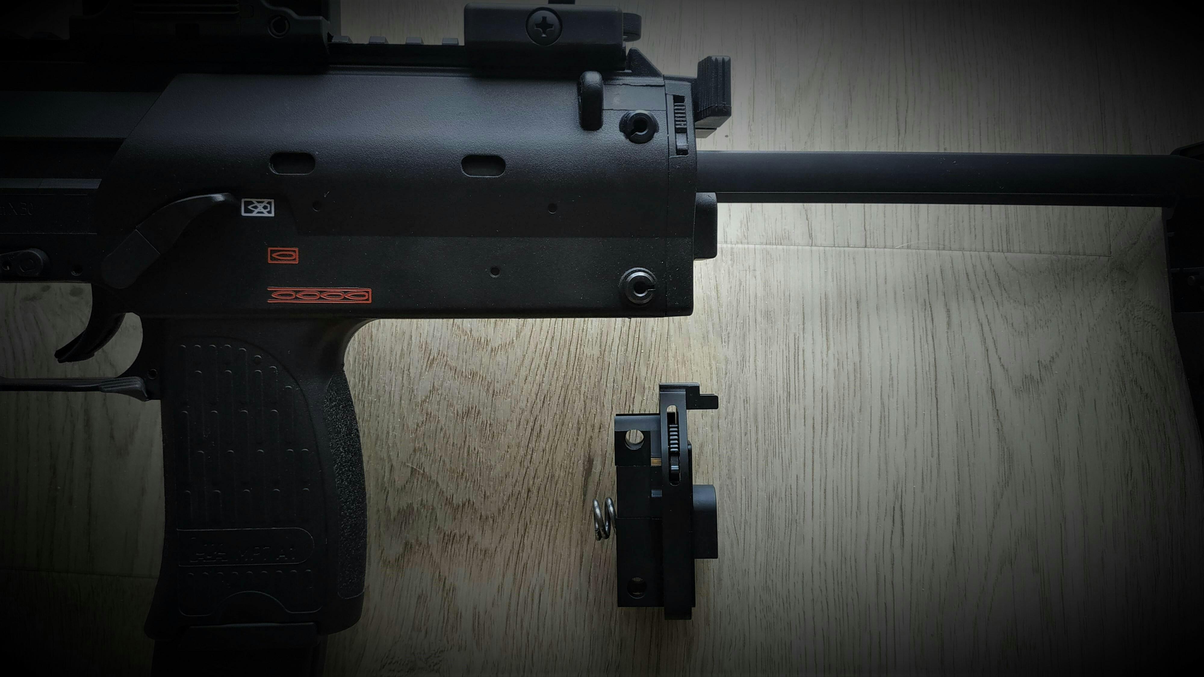 VFC MP7 GBB Backplate Assembly – Clutch Precision