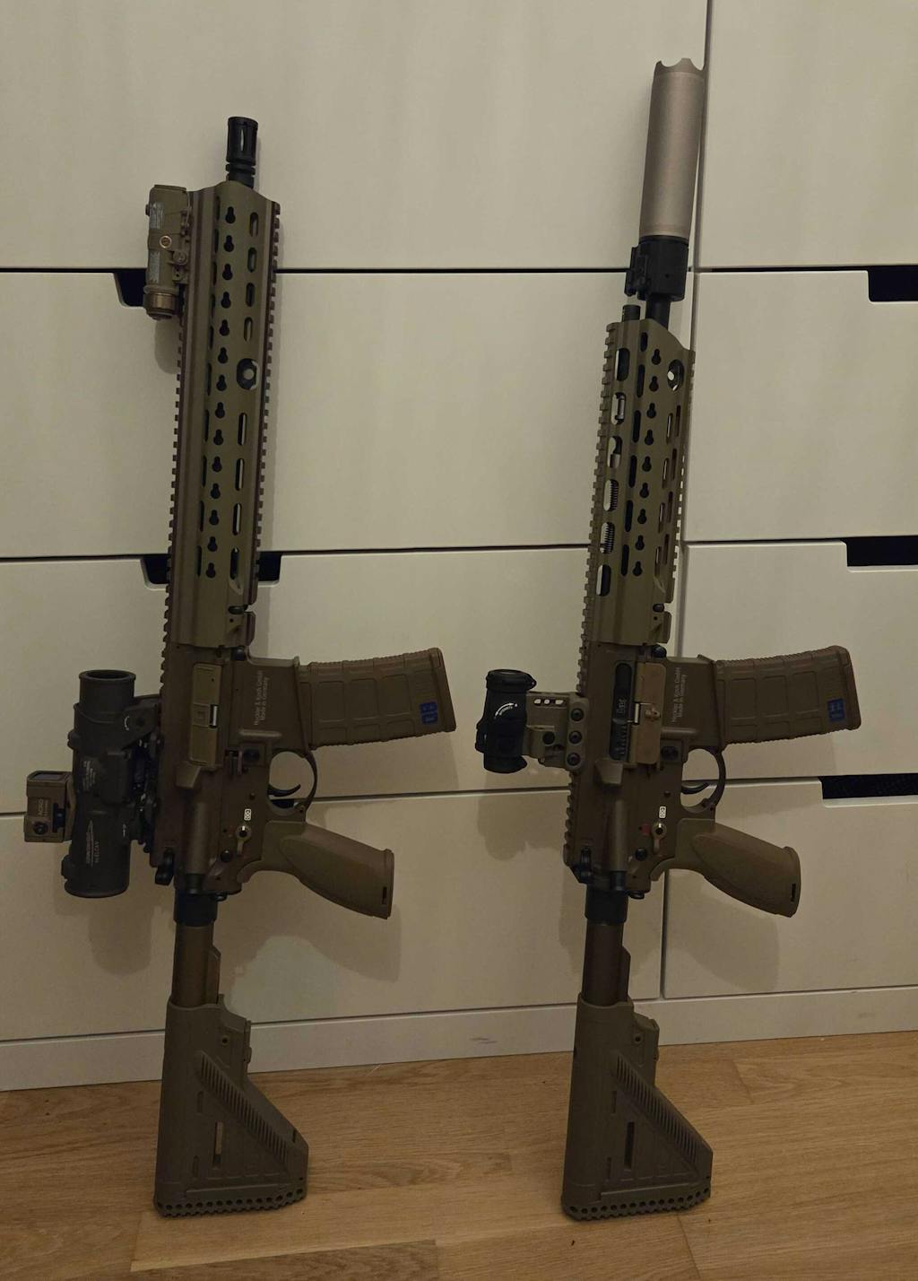 HK416 G95K Handguard 14 Inch Long with QD Mount – Clutch Precision