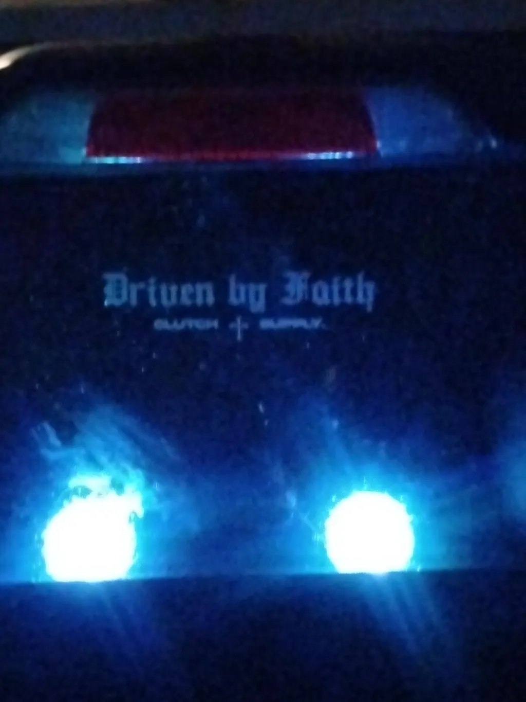"Driven by Faith" V3 Decal – Clutch Supply
