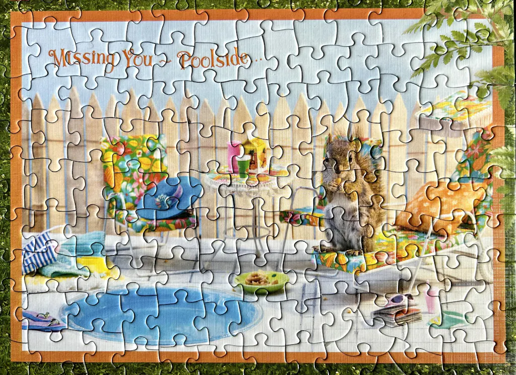 Squirrels on Vacation 1000 piece jigsaw| 40256 |Cobble Hill Puzzles ...