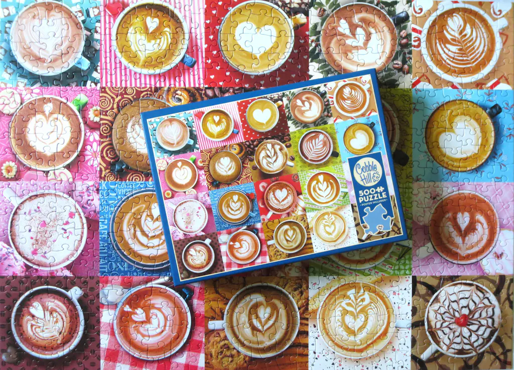 Love You A Latte 500 piece jigsaw| 45078 |Cobble Hill Puzzles Official ...