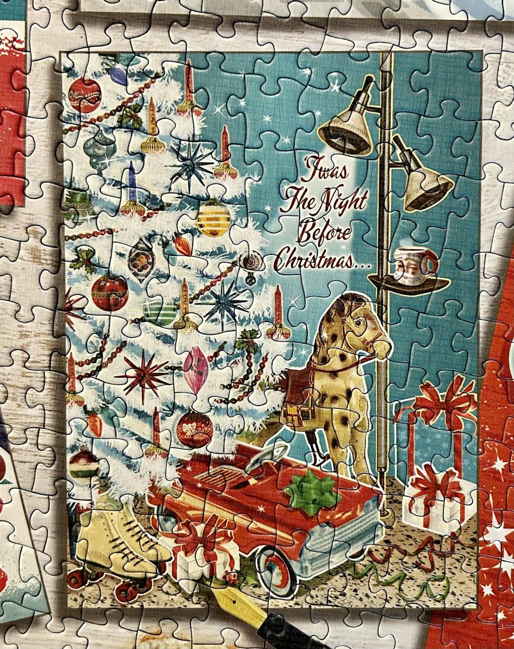 Mid Mod Season's Greetings 1000 piece jigsaw| 40217 |Cobble Hill ...