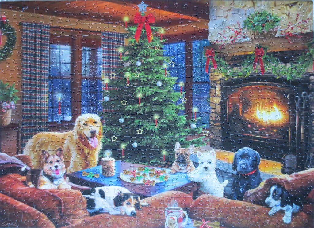 Furry Festivities 500 piece jigsaw| 45076 |Cobble Hill Puzzles Official ...