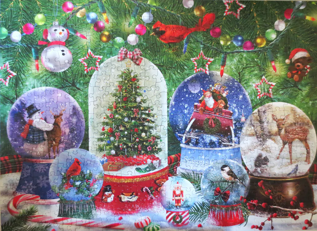 Snow Globes 500 piece jigsaw| 45077 |Cobble Hill Puzzles Official Website