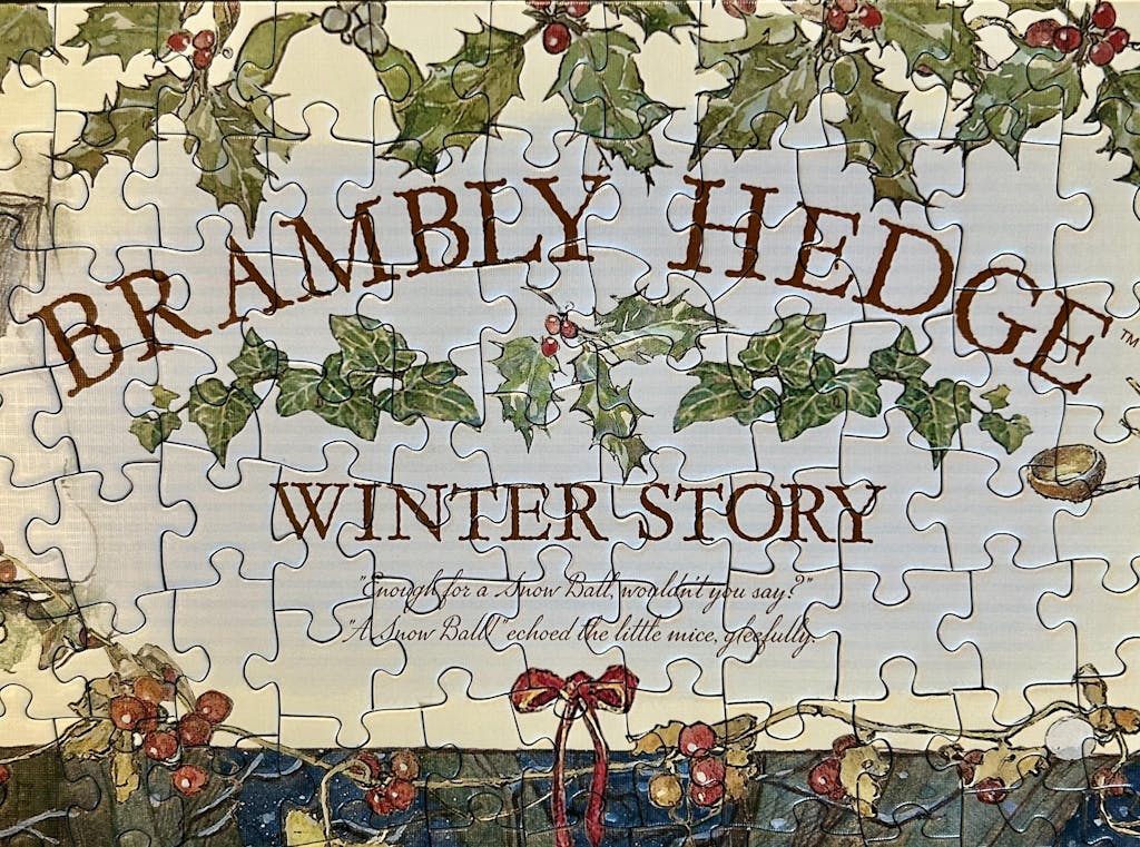 Brambly Hedge Winter Story 1000 piece jigsaw| 40018 |Cobble Hill ...