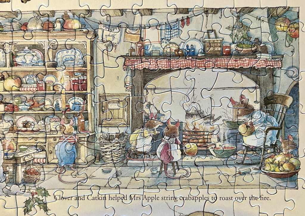 Brambly Hedge Winter Story 1000 piece jigsaw| 40018 |Cobble Hill ...