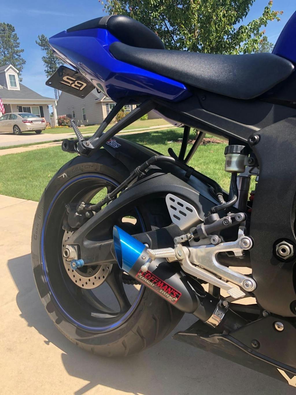 Coffman Muffler Exhaust Yamaha R6 R6R (2003-2005) R6S (2006-2009)