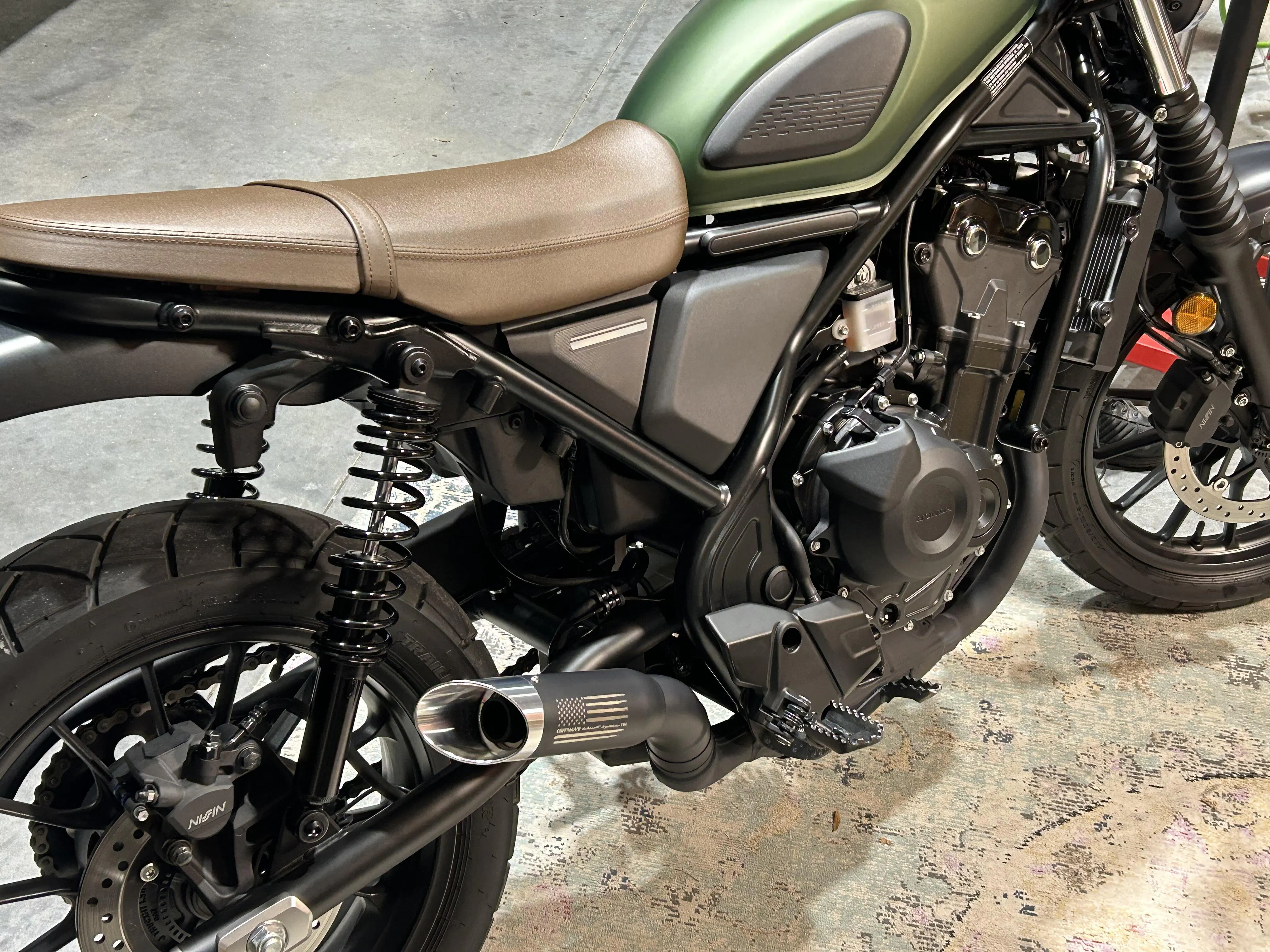 (2023-2024) Coffman's Slip-On Exhaust Honda SCL500 CL500