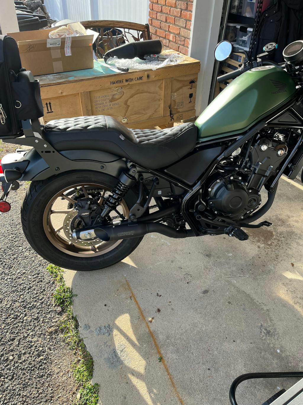 Coffman's Honda Rebel 500 CMX500 THUNDER Exhaust (2017-2025)