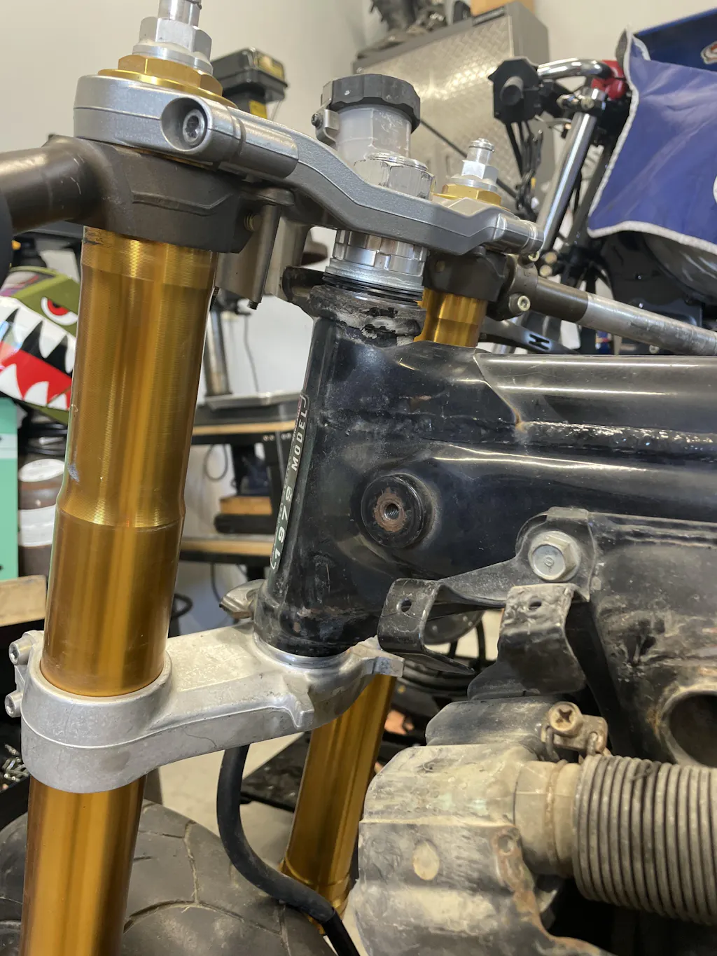 Triumph Thruxton Motoscope Mini Triple Clamp - Cognito Moto