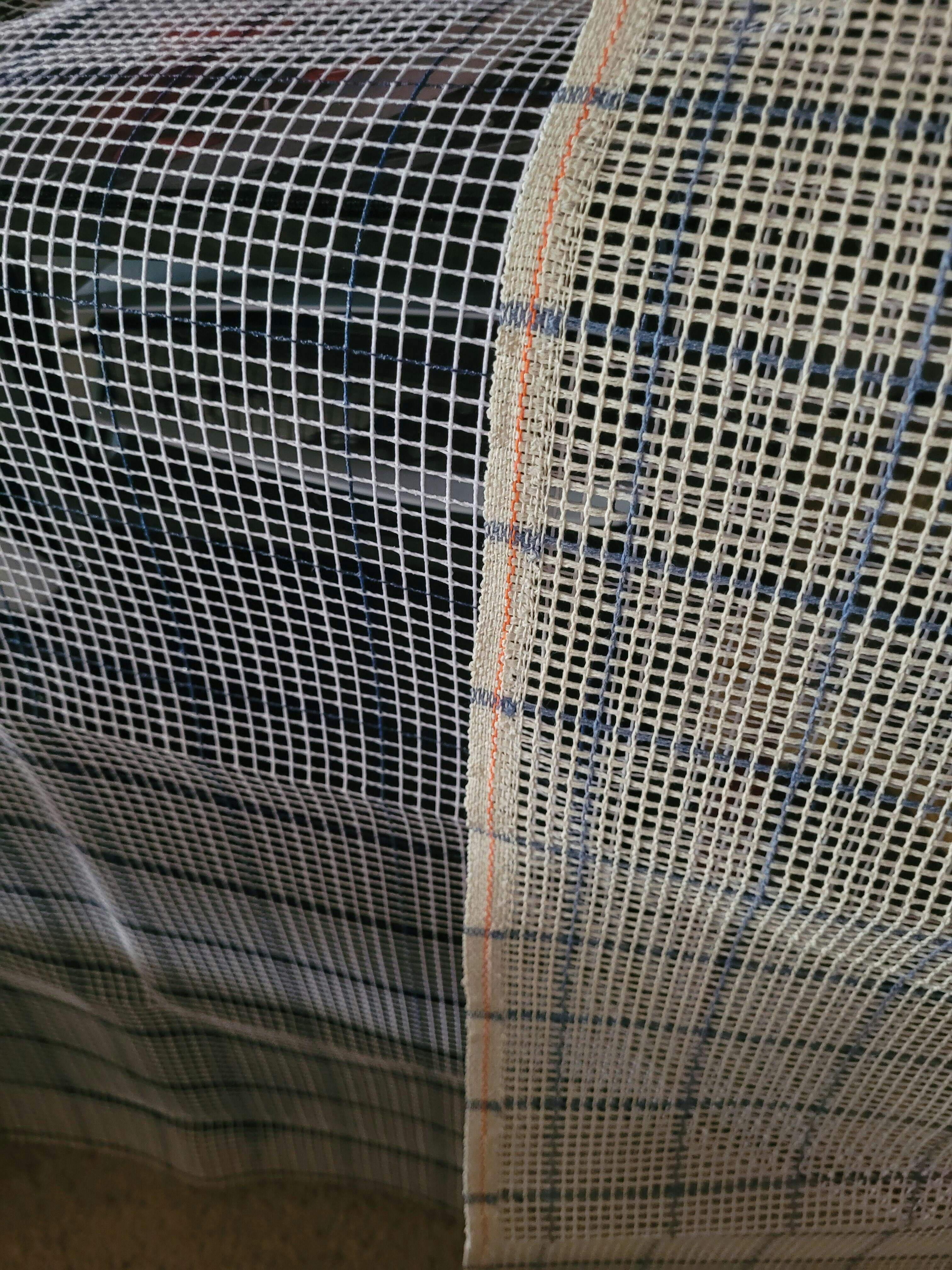 Rug Canvas 5-Mesh for Latch Hook, Locker Hooking, by The Yard - Color Crazy