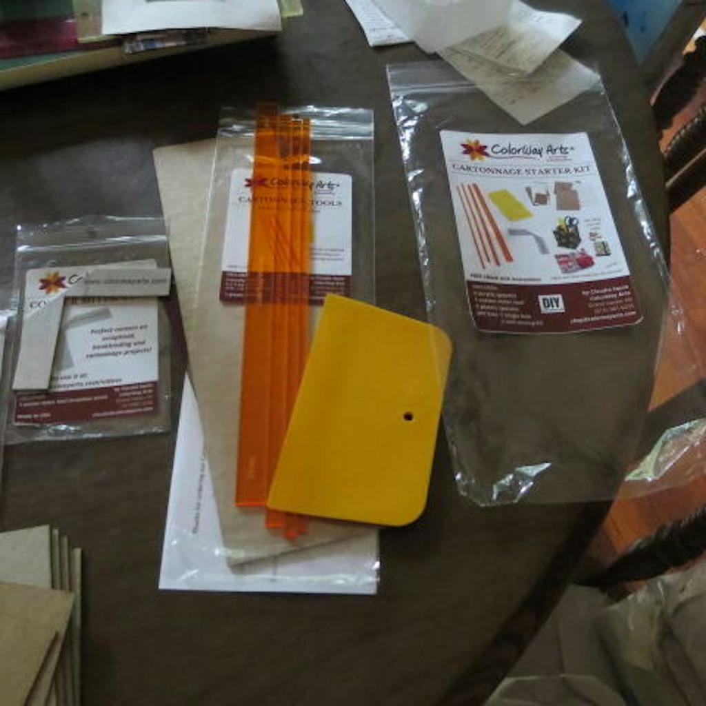 Cartonnage starter kit_ tools and DIY kits - Colorway Arts
