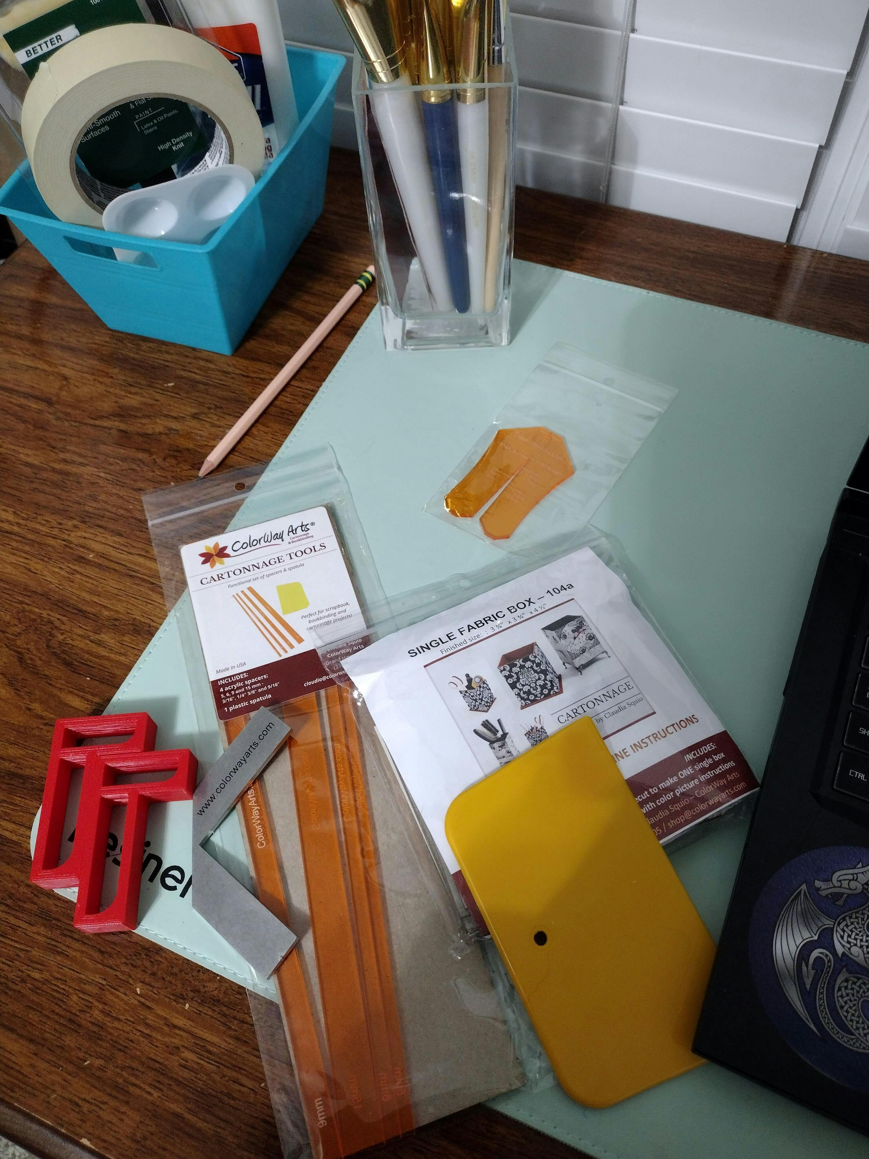 Cartonnage starter kit_ tools and DIY kits - Colorway Arts