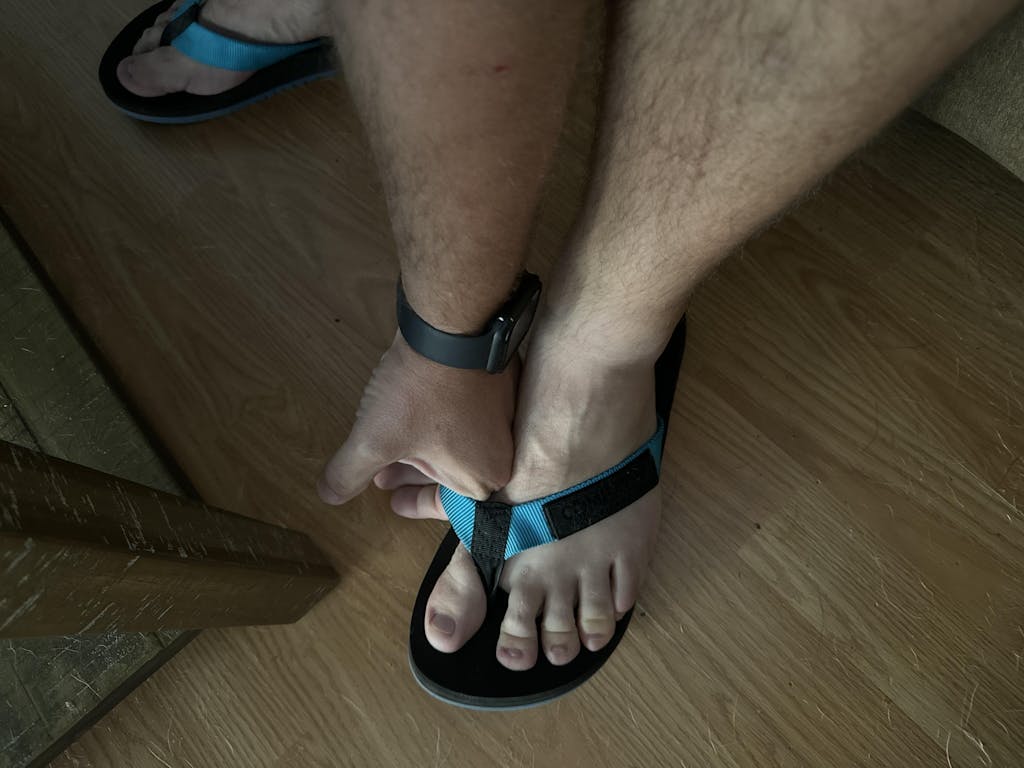 Men's Blue Falcon Flip Flops – Combat Flip Flops