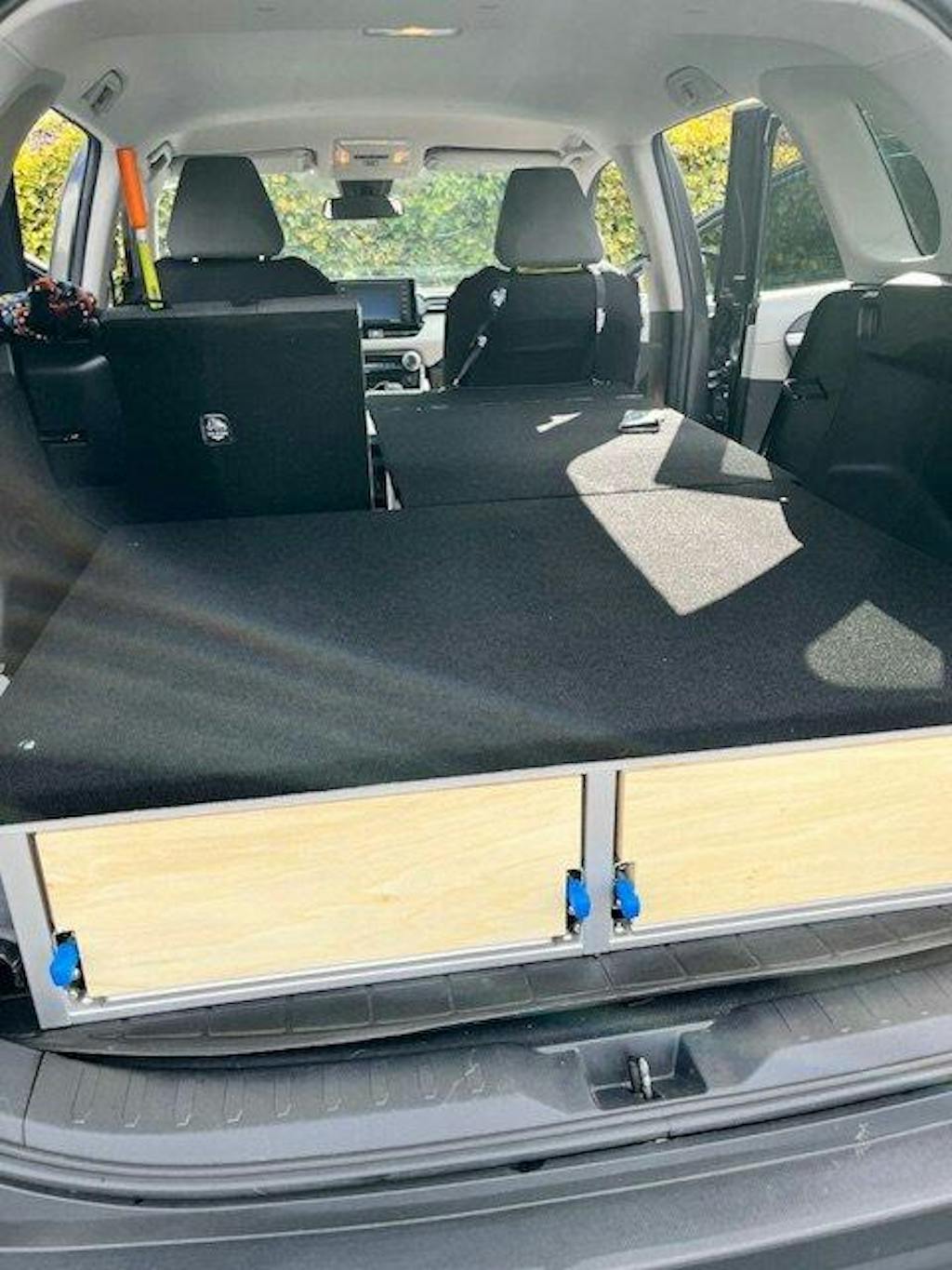 Toyota RAV4 Camper Conversion Kit - Bed Platform & Storage Drawers ...