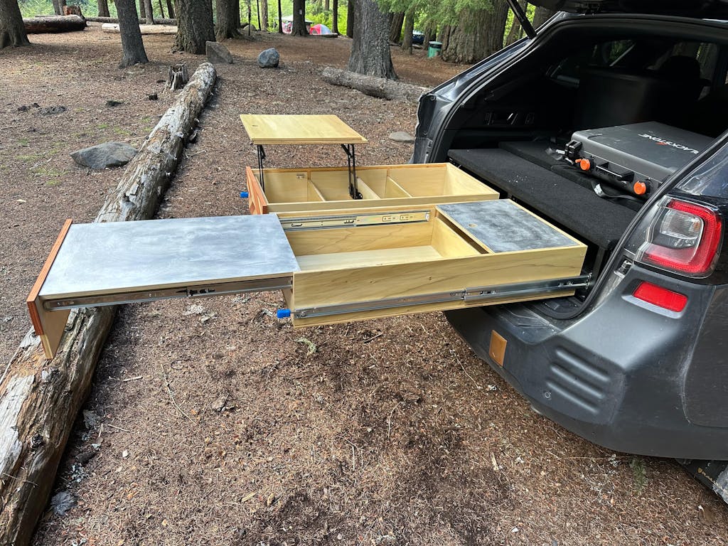 Toyota RAV4 Camper Conversion Kit - Bed Platform & Storage Drawers ...