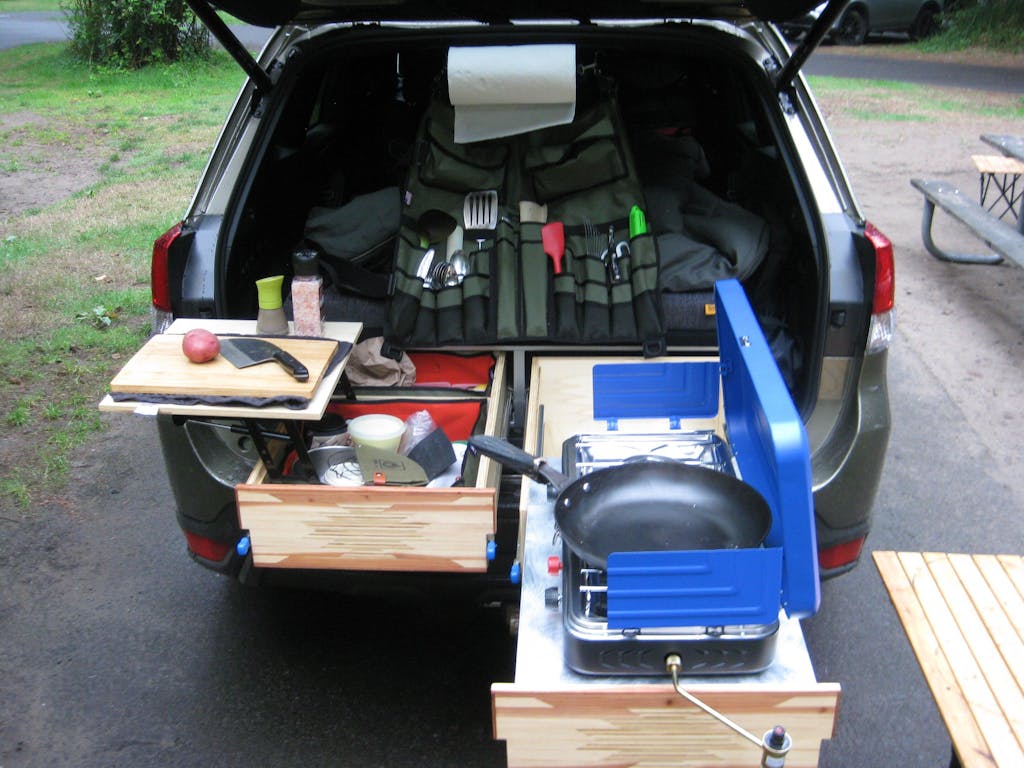 Toyota RAV4 Camper Conversion Kit - Bed Platform & Storage Drawers ...