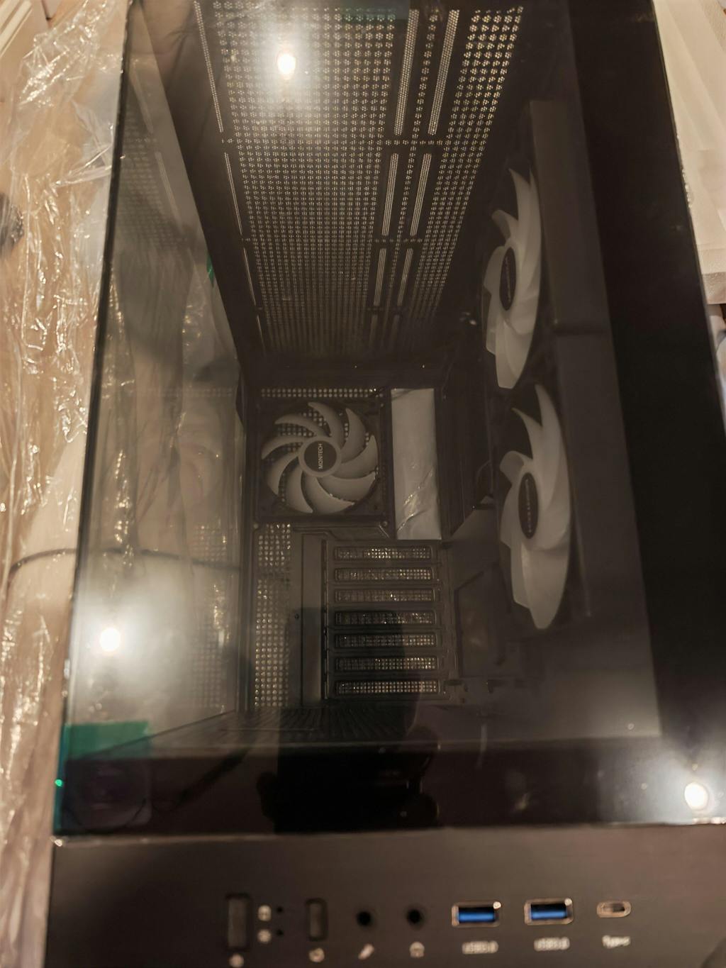 Montech XR A-RGB Black ATX Case — Computer Orbit