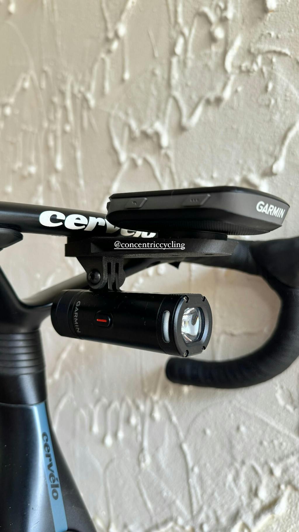 Computer mount (for Cervelo S5 MY23+) – Concentric Cycling