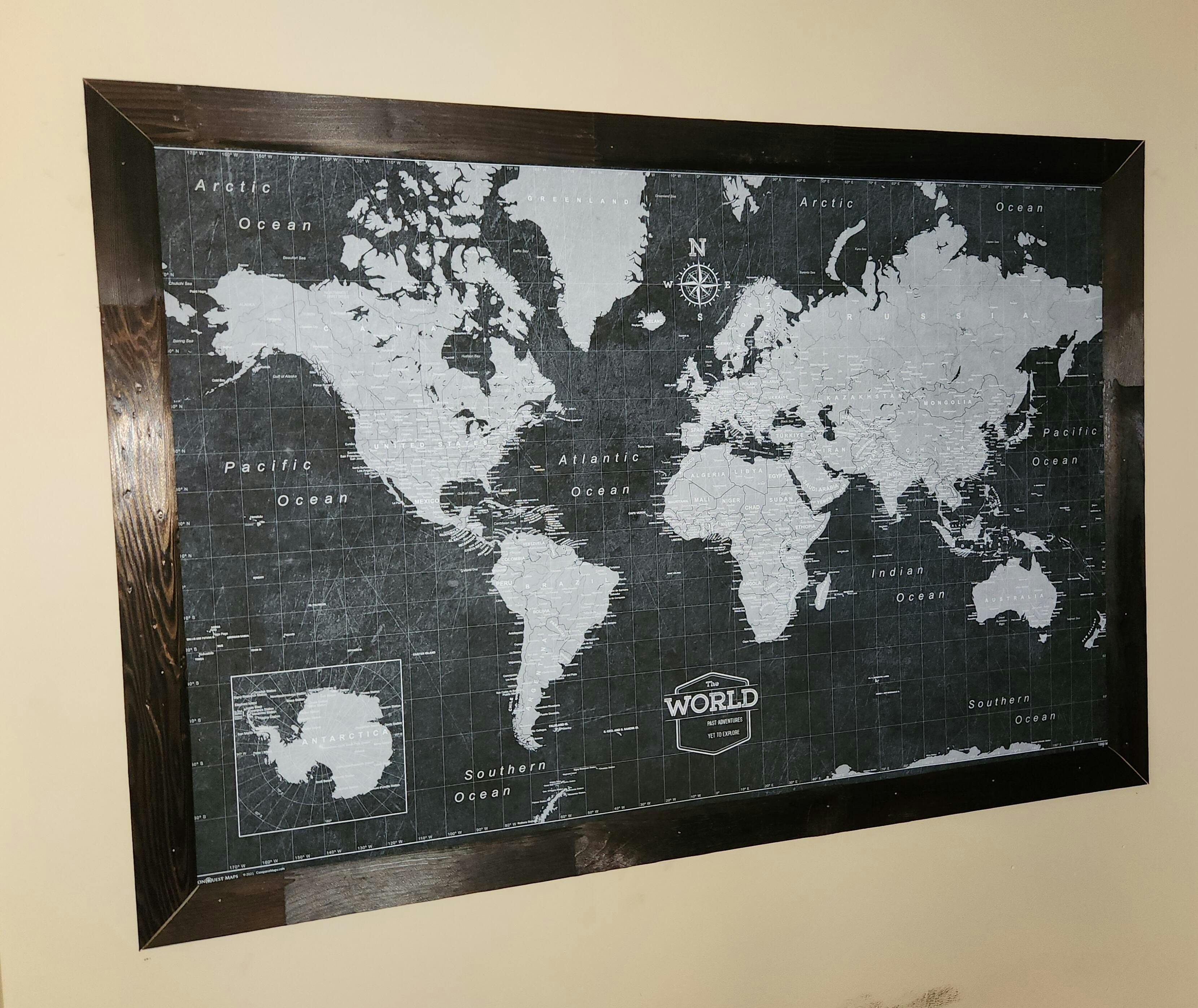 Map Pin Board | Handmade in America | Conquest Maps