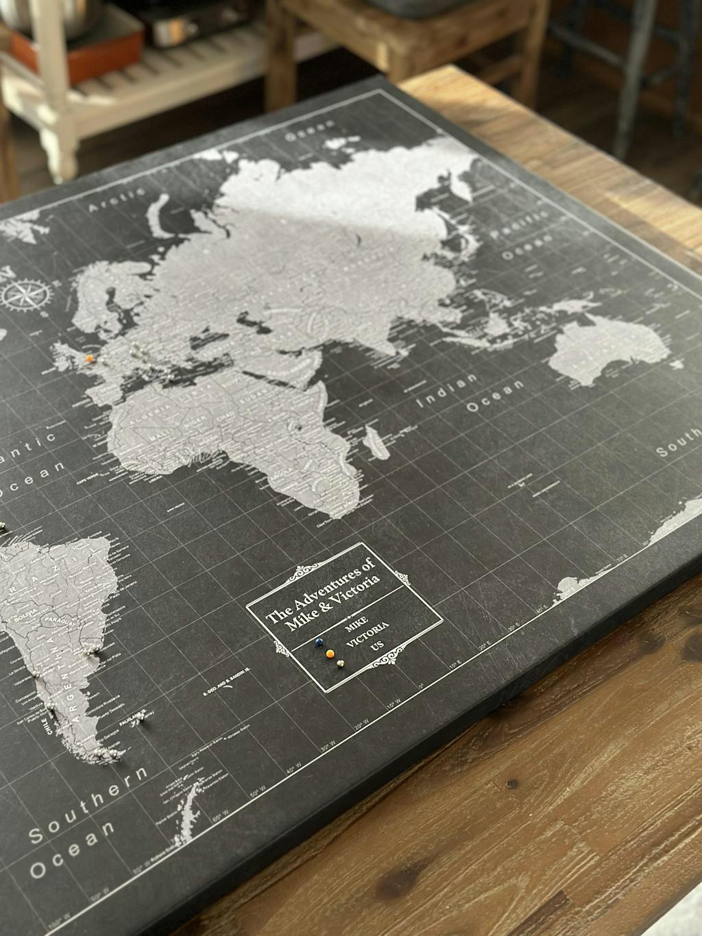 Map Pin Board | Handmade in America | Conquest Maps