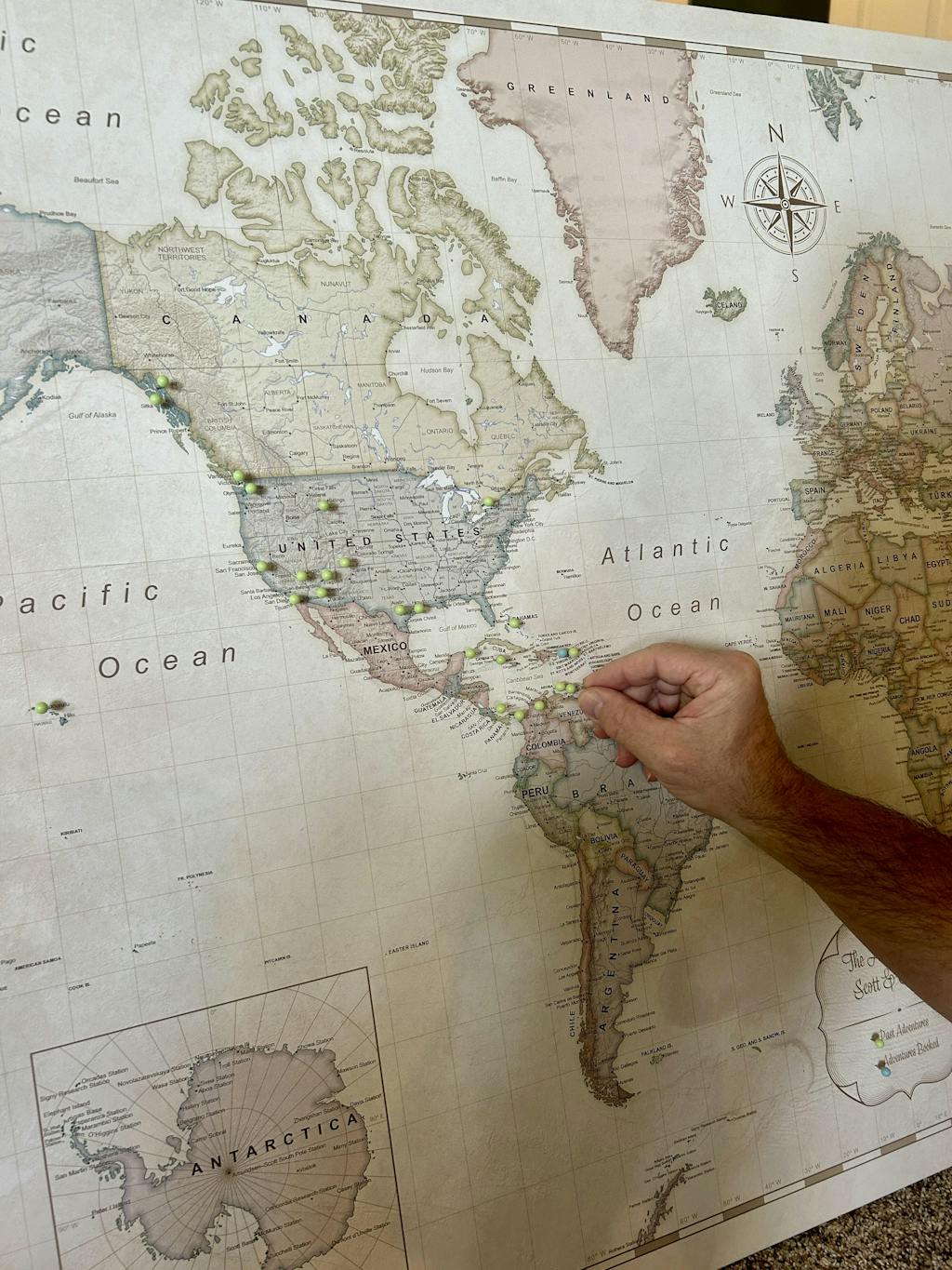 Map Pin Board | Handmade in America | Conquest Maps