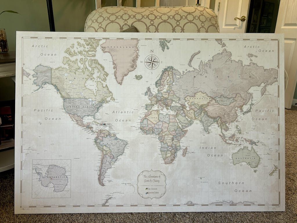 Map Pin Board | Handmade in America | Conquest Maps