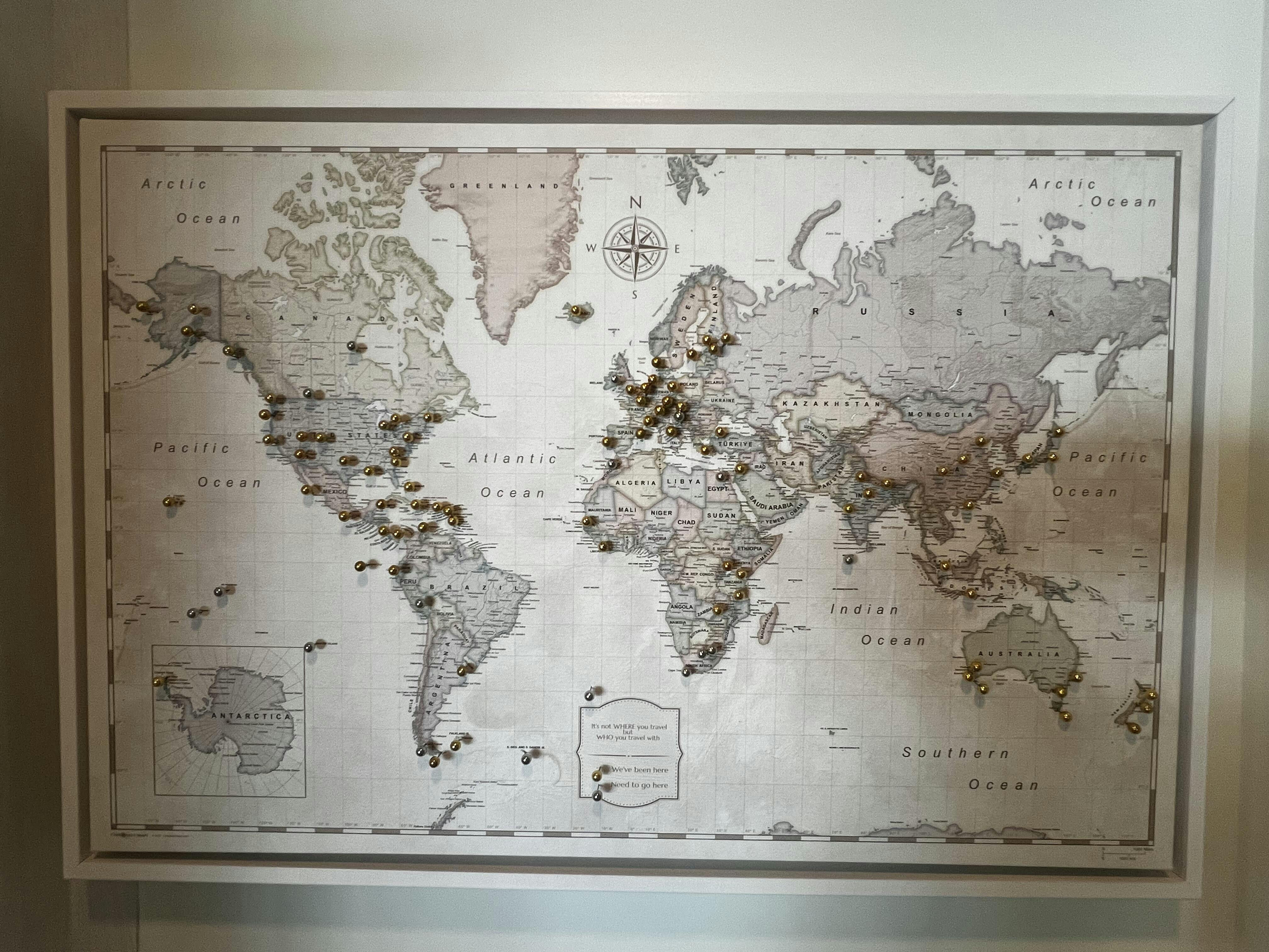 Map Pin Board | Handmade in America | Conquest Maps