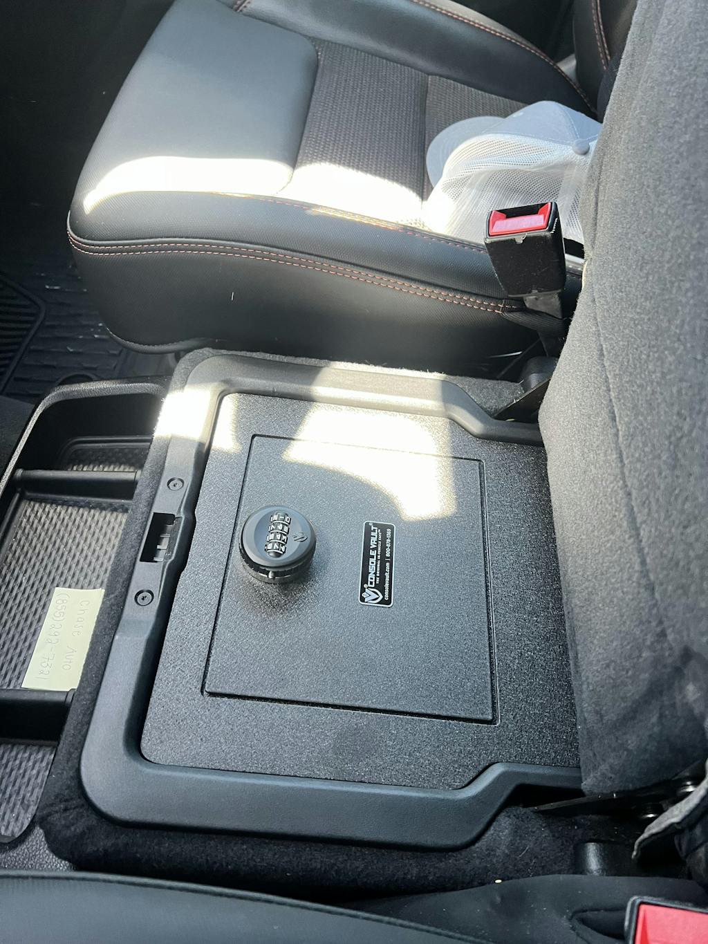 RAM 1500/2500/3500 Under Bench Seat Safe: 2020 - 2026 | Console Vault