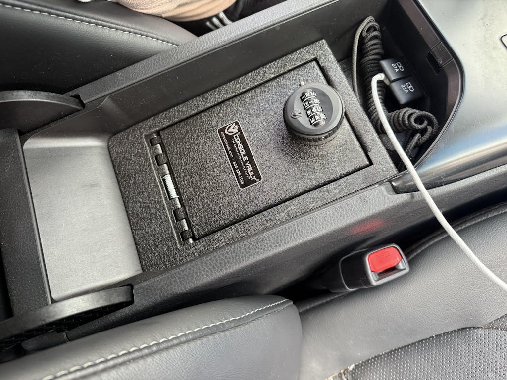 Toyota Camry Center Console Safe: 2018–2024 | Discreetly Hidden