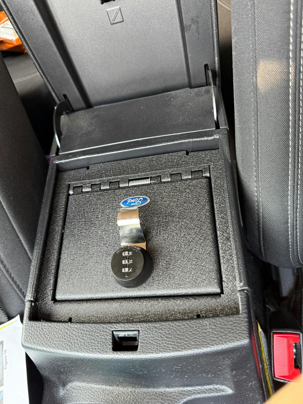 Ford Ranger Center Console Safe: 2019–2023 | Console Vault