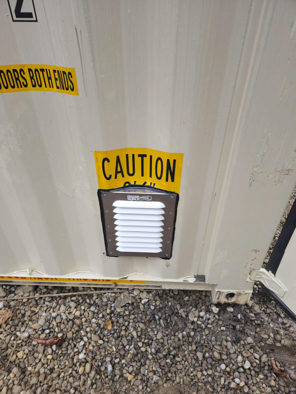 BigAir Passive Shipping Container Vent & Accessories