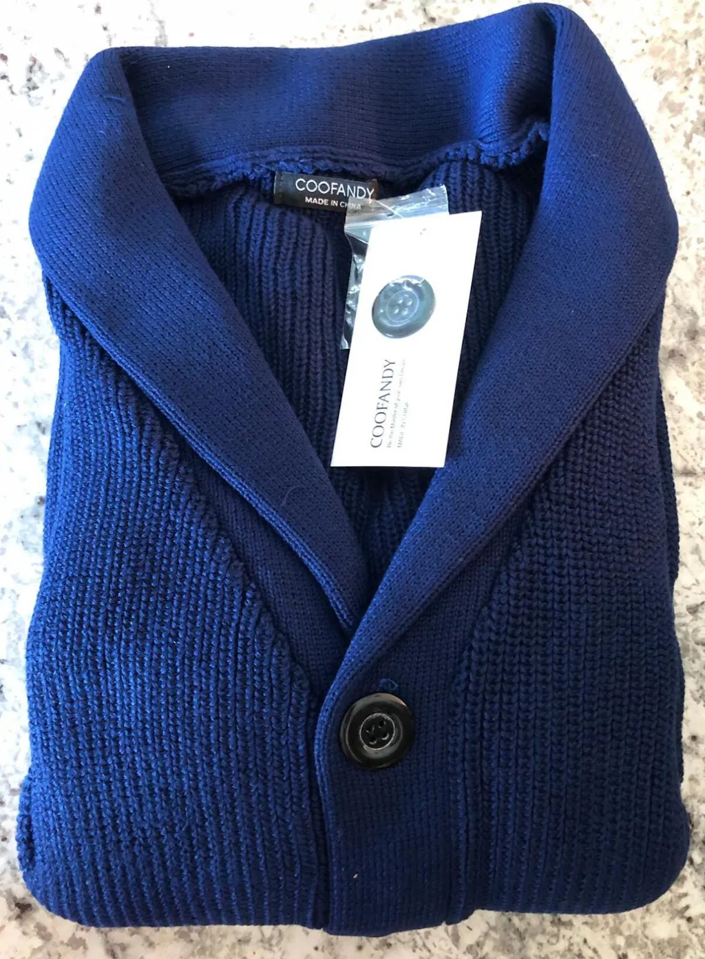 Lapel Cable Knit Cardigan - Warm & Stylish for Men – COOFANDY