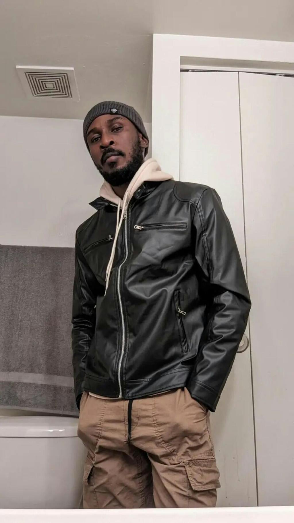 Stylish PU Leather Jacket - Comfortable & Versatile | Order Now – COOFANDY